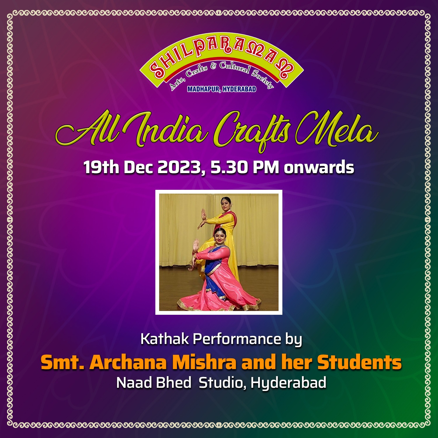 Upcoming Celebrations – Shilparamam